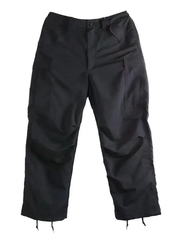 Nanamica Cargo Pants With Drawstring Cuffs - Black