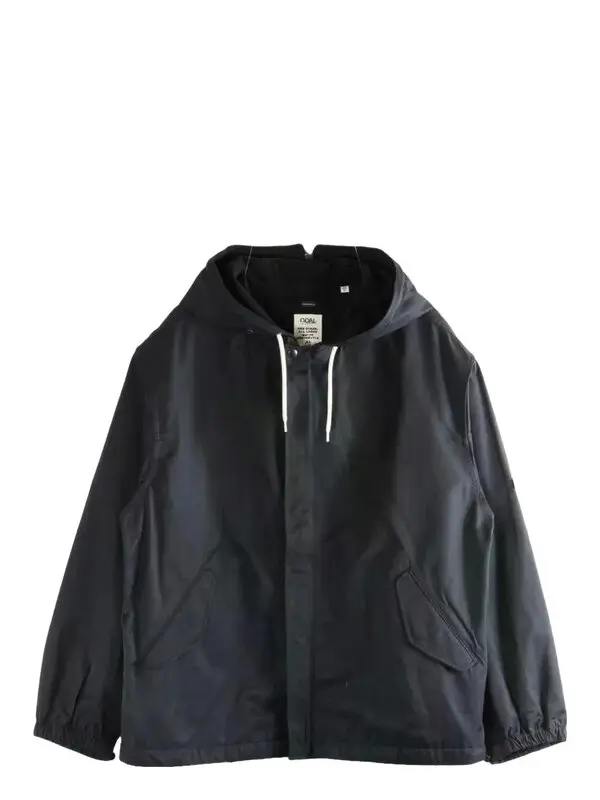 Nanamica Hooded Jacket With Drawstring Fastening - Black