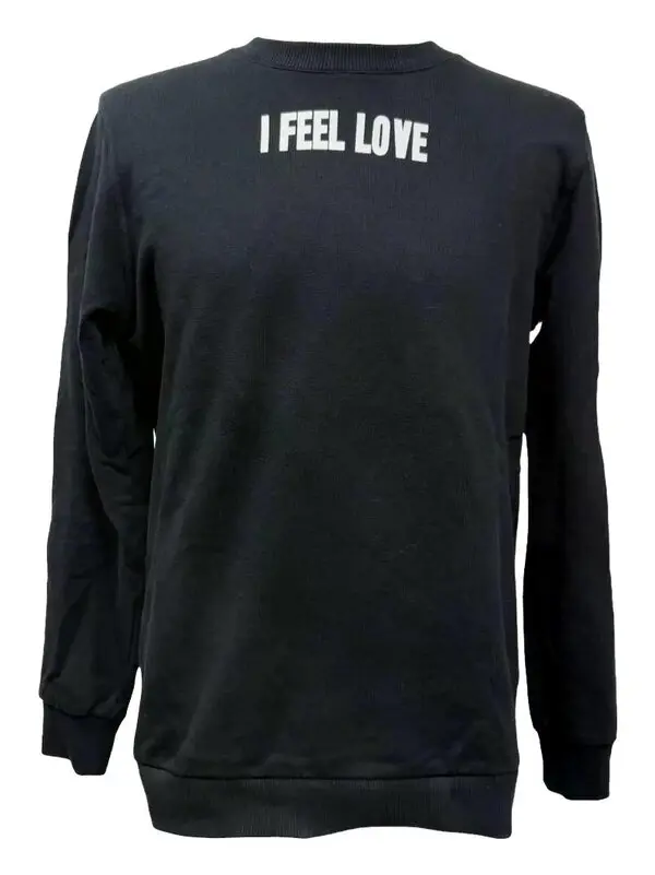 Givenchy I Feel Love Fleece Sweater - Black