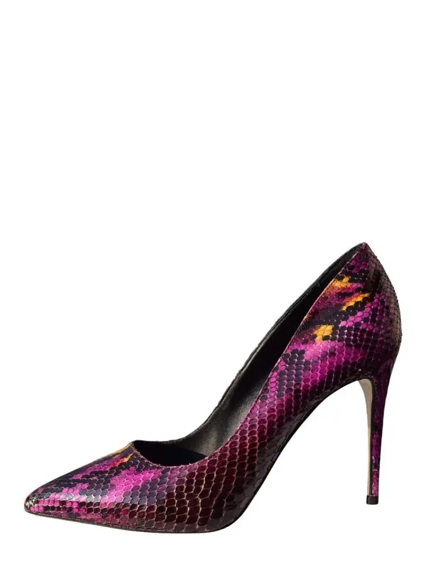 AETHRA SHOES Aeris Pointed Toe Stiletto Pumps - Purple
