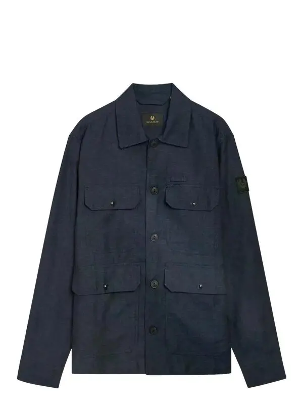 Belstaff Multi-pocket Field Jacket - Blue