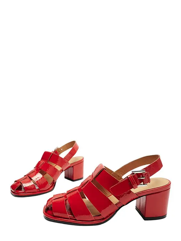 Intentionally Blank July Fisherman Heel - Red