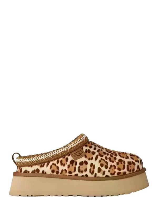 UGG Tazz Leopard Print Slippers - Neutrals
