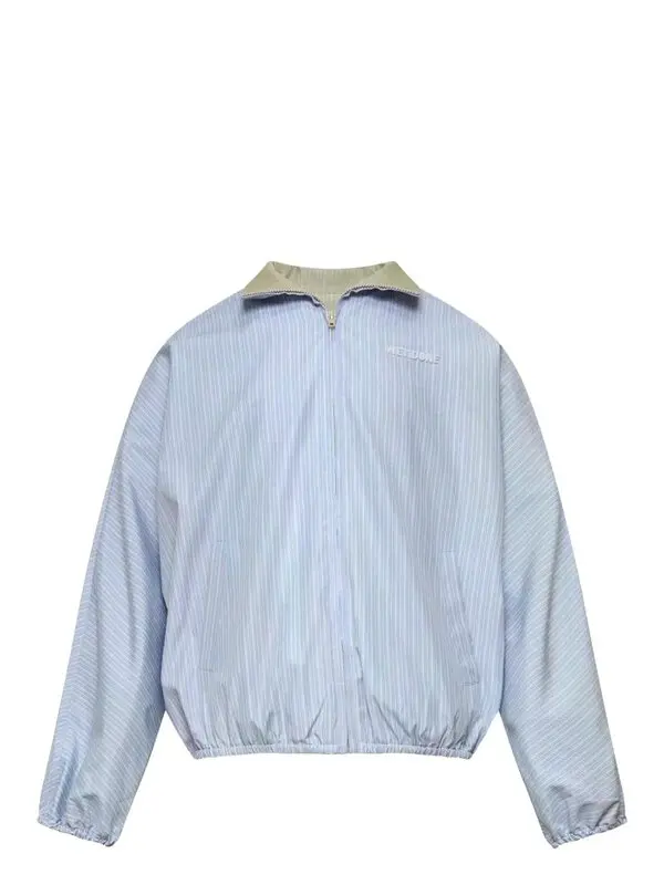 We11Done Striped Dolman Jacket - Blue