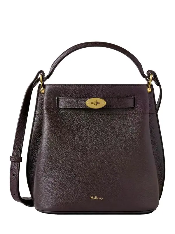 Mulberry Islington Grained-leather Bucket Bag - Brown