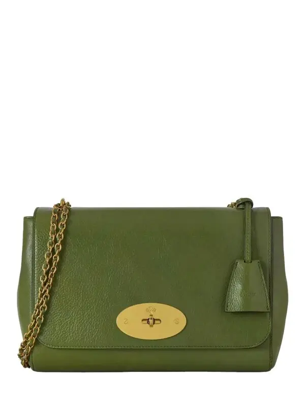 Mulberry Lily Leather Shoulder Bag - Green