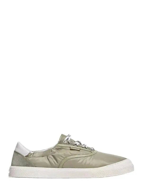 Moncler Panelled Low Top Sneakers - Green