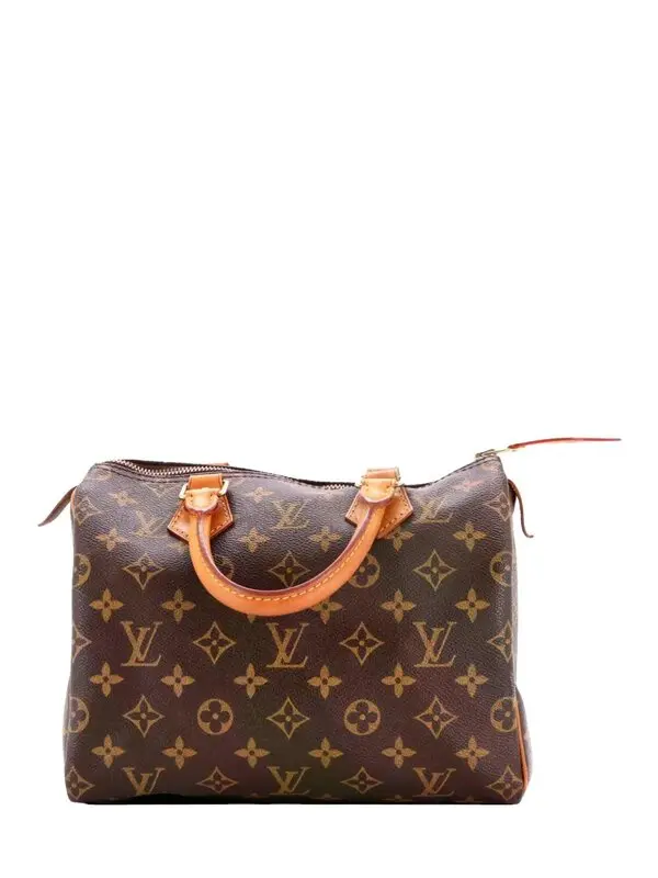LOUIS VUITTON Speedy Handbag Monogram Canvas 25 - Brown