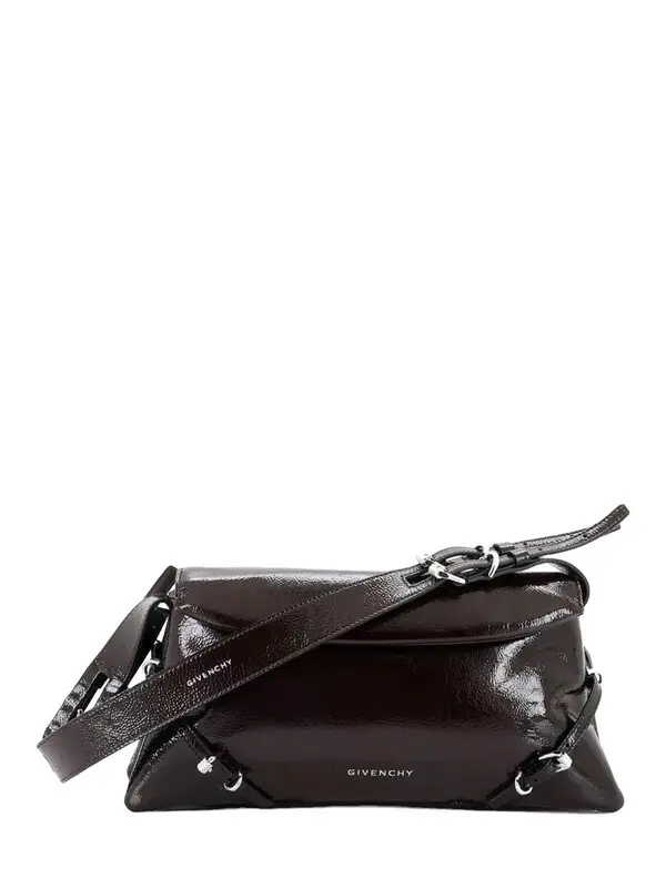Givenchy Voyou Flap Small Shoulder Bag - Brown
