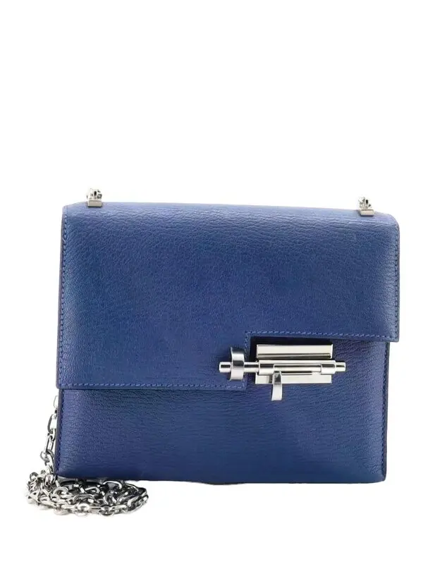 Hermès Verrou Chaine Bag Chevre Mysore Mini - Blue