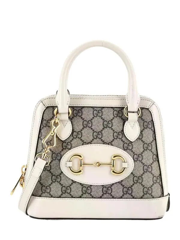 Gucci Horsebit 1955 Mini Top Handle Bag - Brown