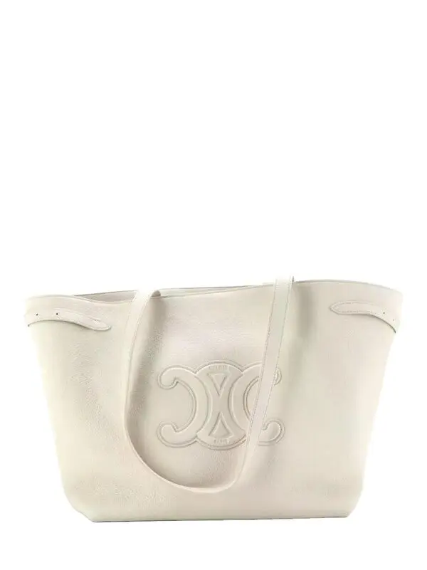 Celine Anais Cabas Medium Tote Bag - White