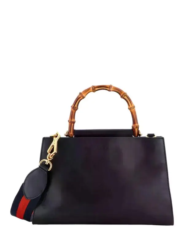 Gucci Nymphaea Top Handle Small Satchel - Black