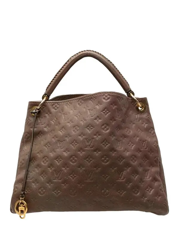 LOUIS VUITTON 2010 Monogram Empreinte Artsy Mm Hobo Bag - Brown