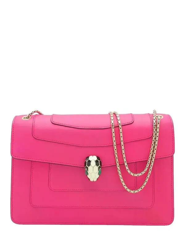 BVLGARI Serpenti Forever Shoulder Bag - Pink