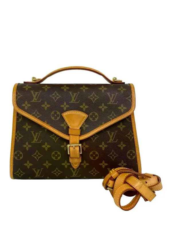 LOUIS VUITTON 1999 Monogram Bel Air Business Bag - Brown