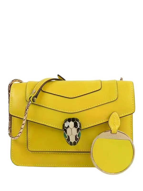BVLGARI Serpenti Forever Crossbody Bag - Yellow