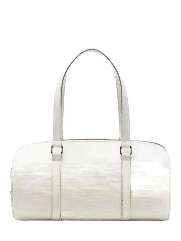 LOUIS VUITTON Epi Soufflot Shoulder Bag - White