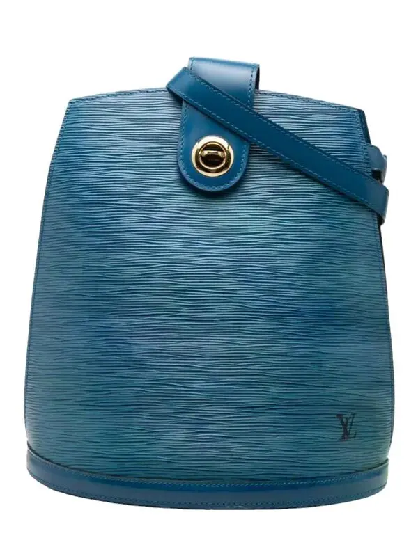 LOUIS VUITTON 1995 Epi Cluny Shoulder Bag - Blue