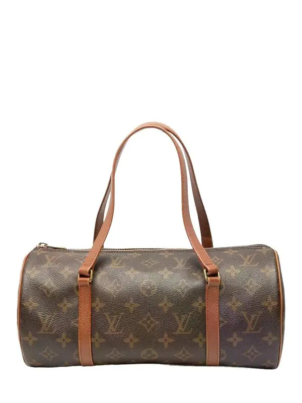 LOUIS VUITTON 1993 Monogram Papillon 30 Handbag - Brown