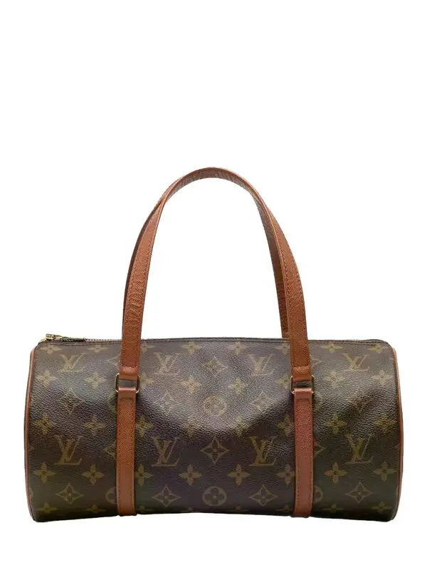 LOUIS VUITTON 1995 Monogram Papillon 30 Handbag - Brown