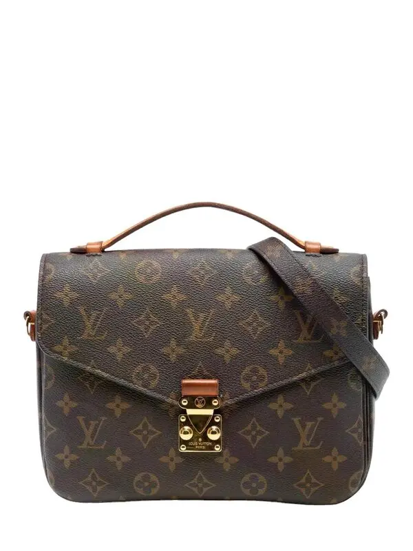 LOUIS VUITTON Monogram Pochette Metis - Brown