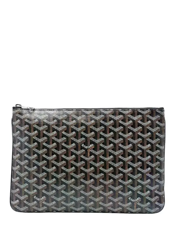 Goyard 2015 Isene Senat Mm Clutch Bag - Black