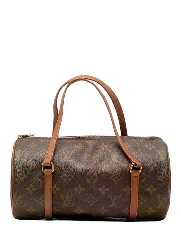 LOUIS VUITTON 1994 Monogram Papillon 26 Handbag - Brown