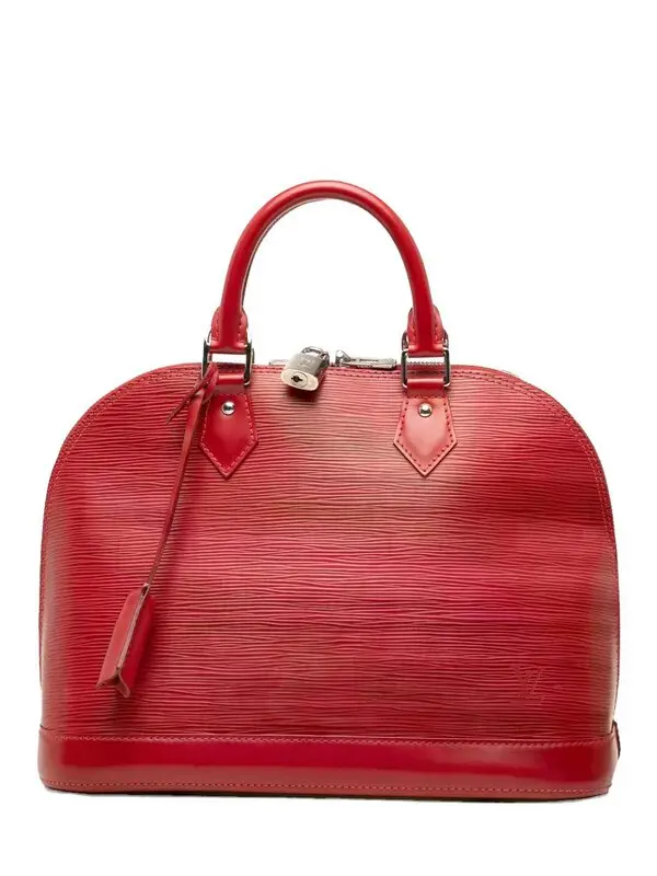 LOUIS VUITTON 2013 Epi Alma Pm Handbag - Red