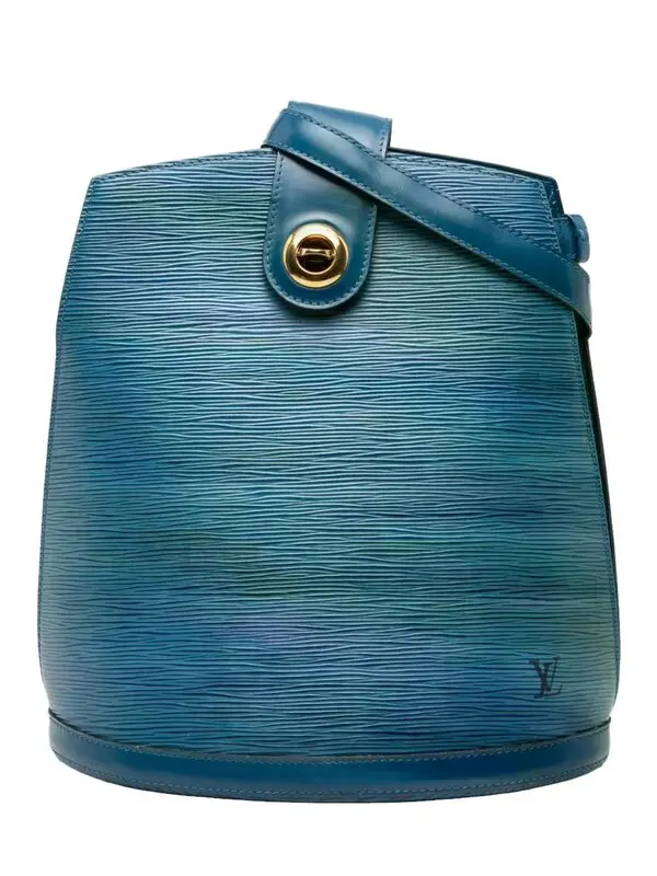 LOUIS VUITTON 1996 Epi Cluny Shoulder Bag - Blue