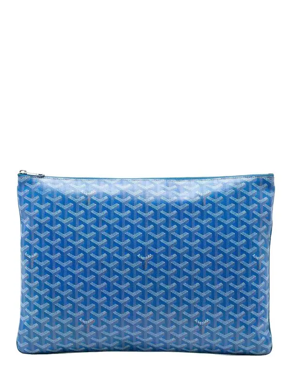Goyard 2017 Ine Senat Gm Clutch Bag - Blue