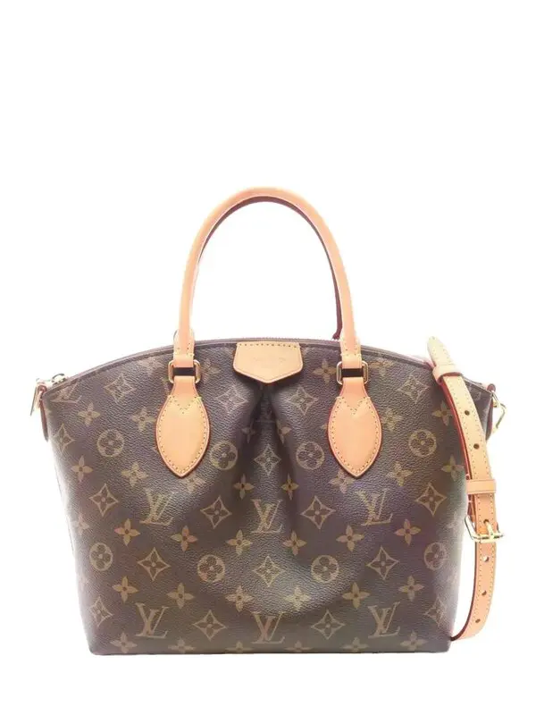 LOUIS VUITTON Monogram Boetie Pm Satchel - Brown