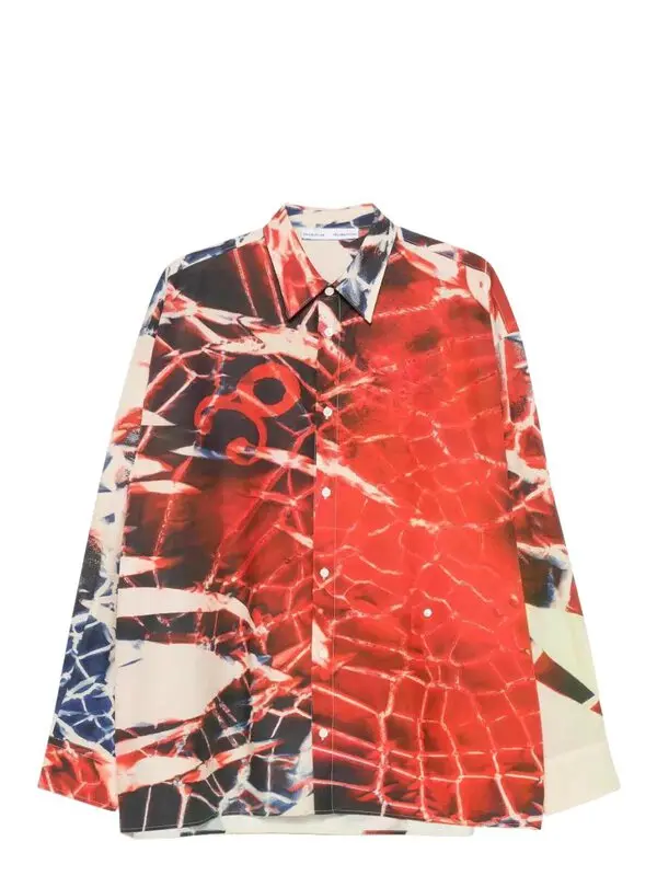 Études Studio X Maia Ruth Lee Oversized Shirt - Red