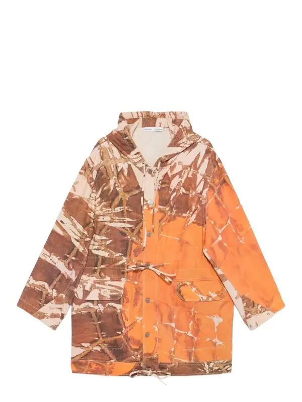 Études Studio X Maia Ruth Lee Hooded Coat - Orange