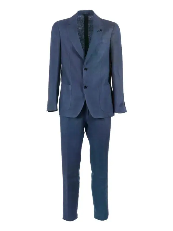 LARDINI Roma Single-breasted Suit - Blue