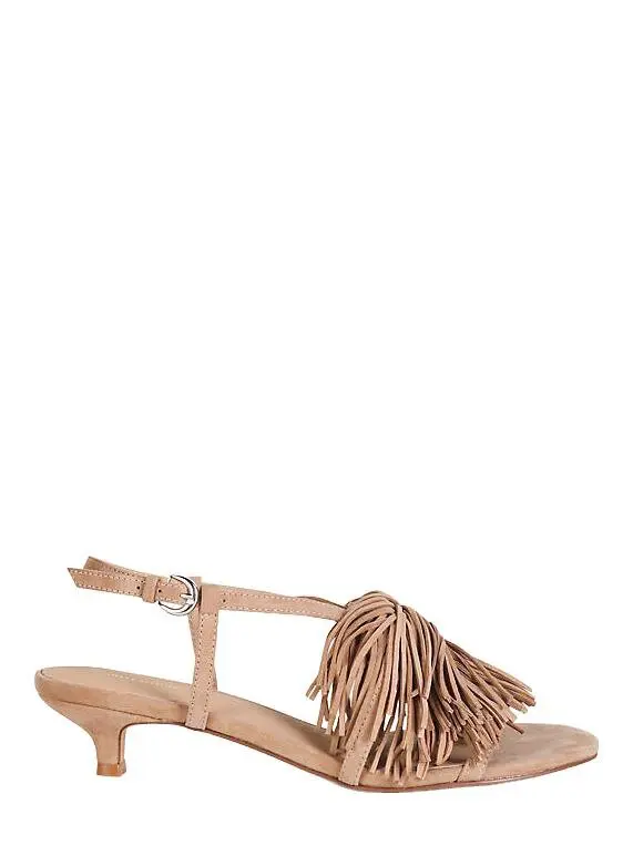 Intentionally Blank Chaperone Kitten Heels - Taupe