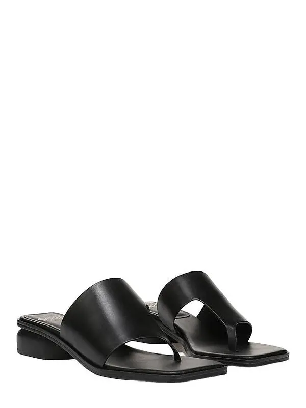 Franco Sarto A-jimena Thong Sandals - Black