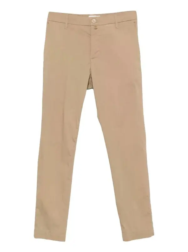 Jacob Cohen Logo-patch Trousers - Neutrals