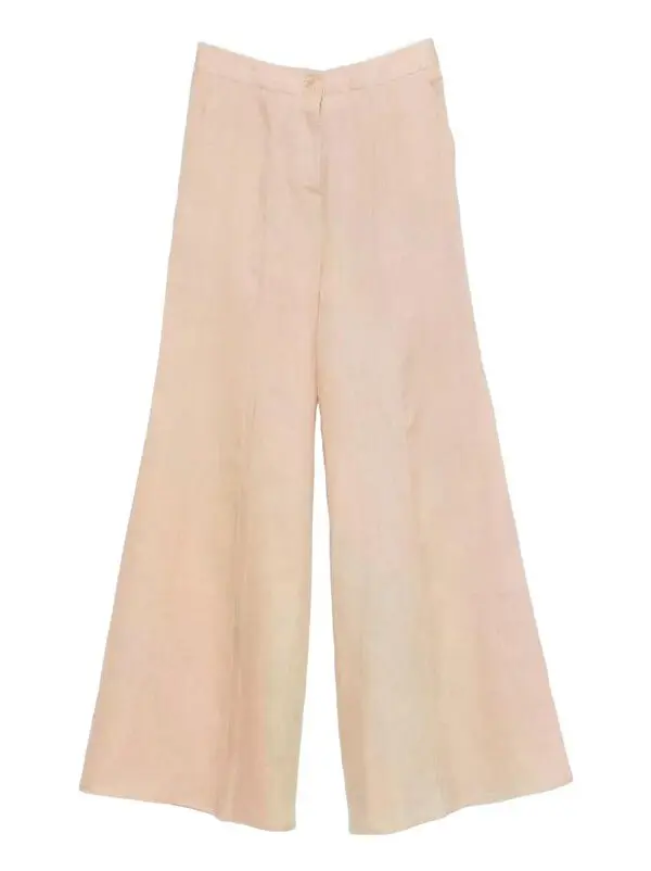 SEMICOUTURE Wide-leg Tailored Trousers - Neutrals