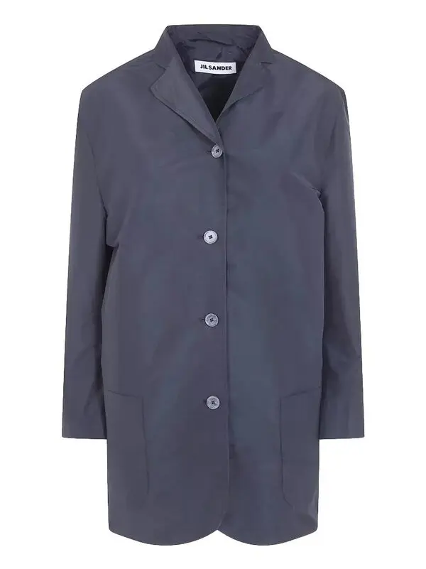 JIL SANDER Patch-pocket Coat - Grey
