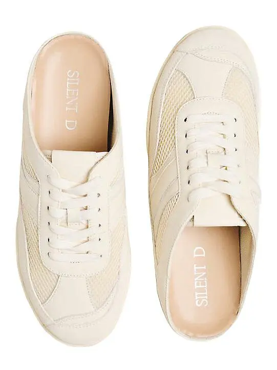 SILENT D Clo Mule Sneakers - White
