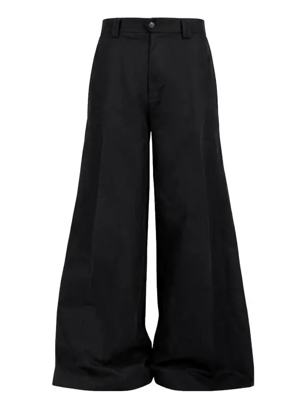 SOCIETE ANONYME Wide-leg Trousers - Black