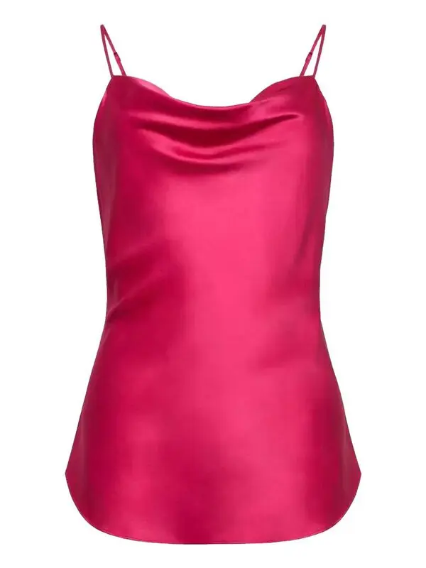 Cinq À Sept Marta Cowl-neck Cami - Pink