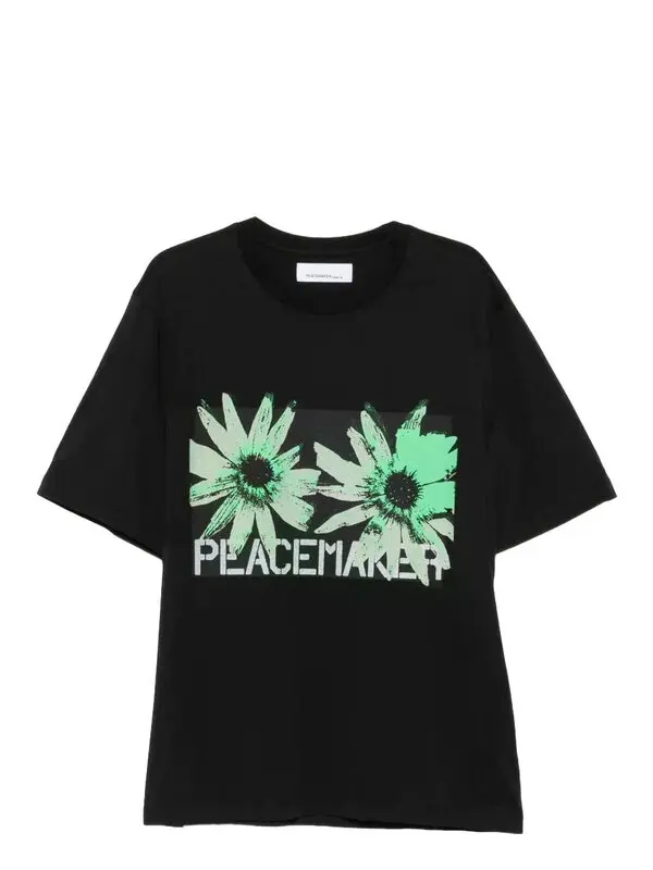 PEACEMAKER OAMC Graphic-print T-shirt - Black