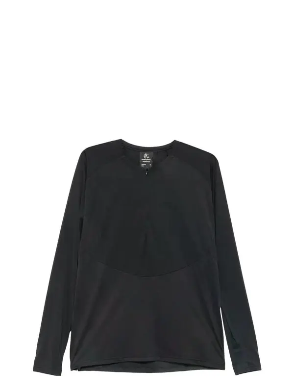 HIKING PATROL Mammut Zip-fastening Long-sleeve Top - Black