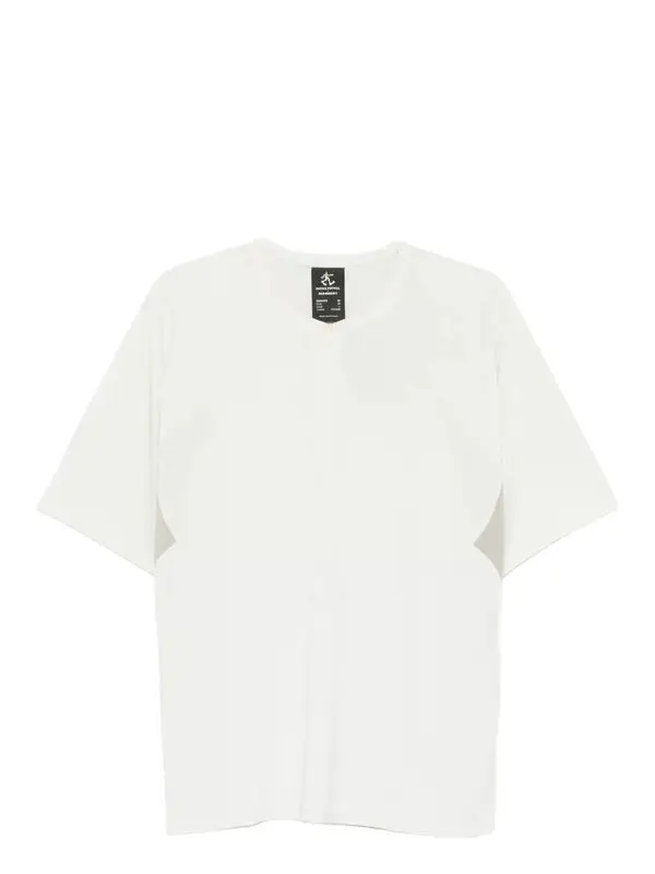 HIKING PATROL Mammut Zip-fastening Short-sleeve T-shirt - Neutrals