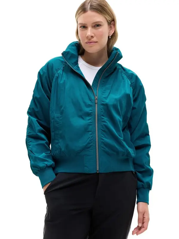 Athleta Jetset Bomber - Coastal Teal