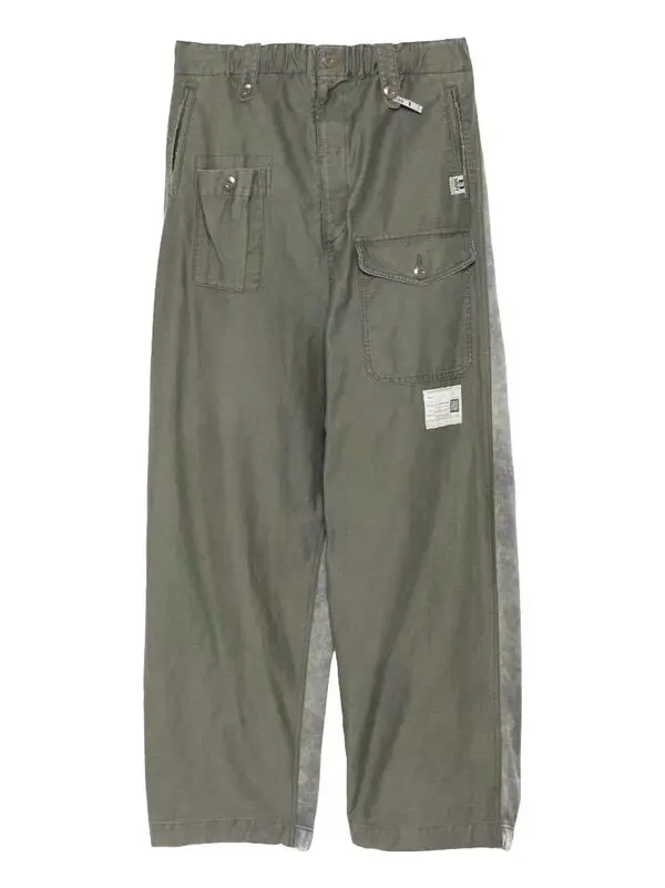 Mihara Yasuhiro Patch-pocket Cargo Pants - Grey