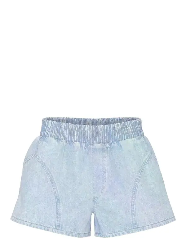 Rag & Bone Miramar Denim Shorts - Blue