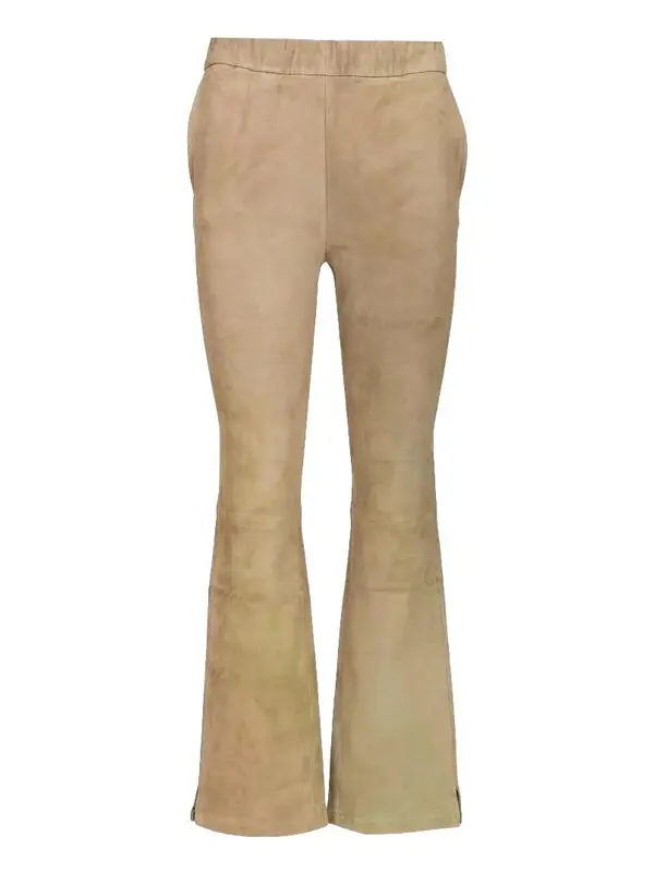 ARMA Kamilla Suede Trousers - Neutrals